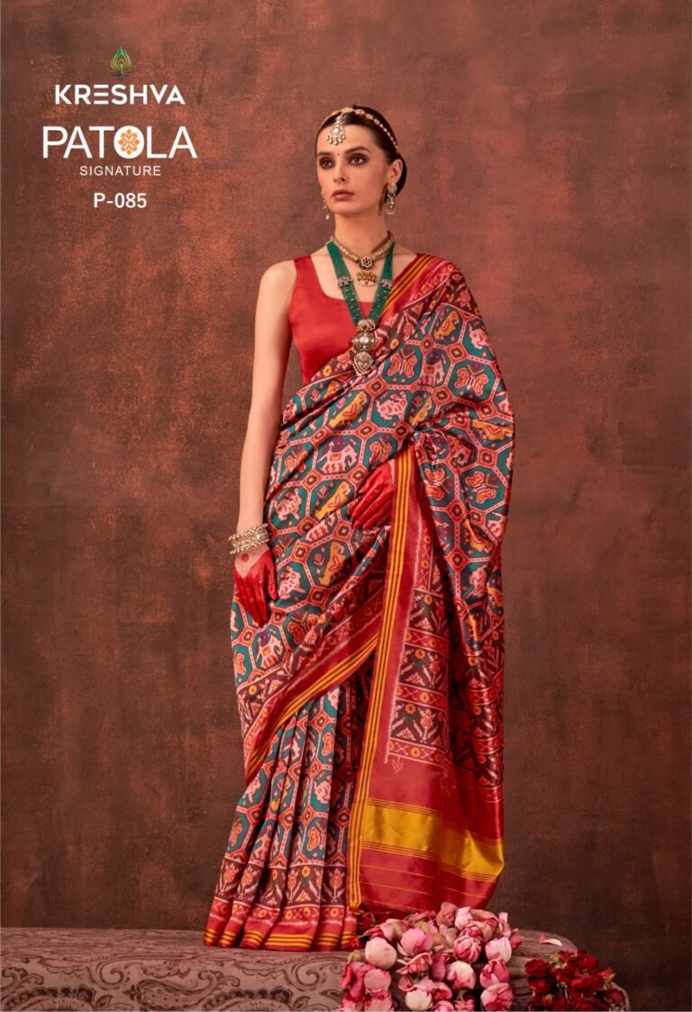 Heritage of Gujarat Patan Patola Inspired Saree Collection